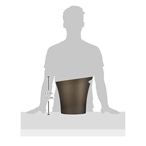 umbra SKINNY CAN ゴミ箱 楕円 ふたなし ペール ダストボックス 7.5L チャコール : ヘルクレス ヤフーショップ - 通販 - Yahoo!ショッピング