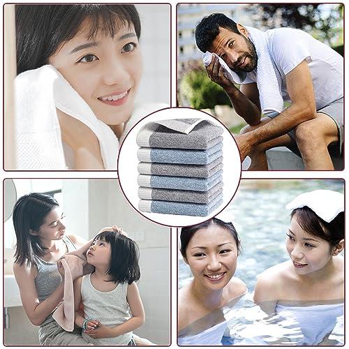 TMVOK フェイスタオル 6枚セット 綿100% 北欧風 タオル おしゃれ 無地 33*74cm 吸水速乾 抗菌防臭 ふわふわ スポーツタオル : ヘルクレス ヤフーショップ - 通販 ...