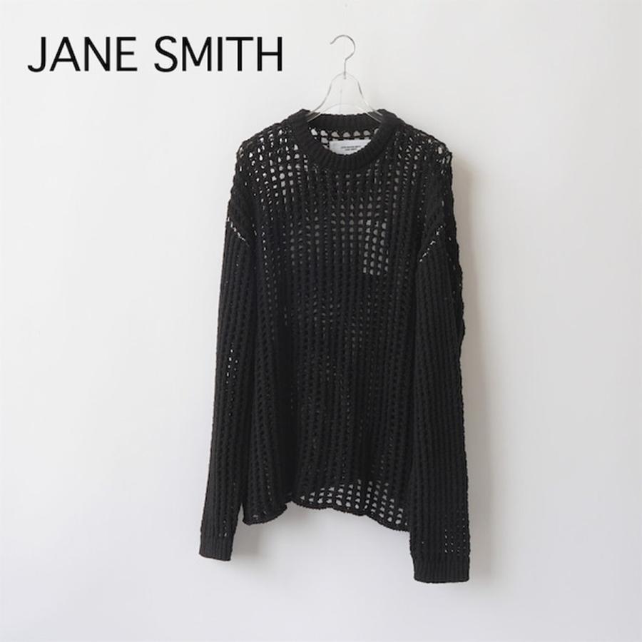 JANE SMITH｜ジェーンスミス 3G GRID MESH CREW KNIT /23SKN-#627S : Here. - 通販 - Yahoo!ショッピング
