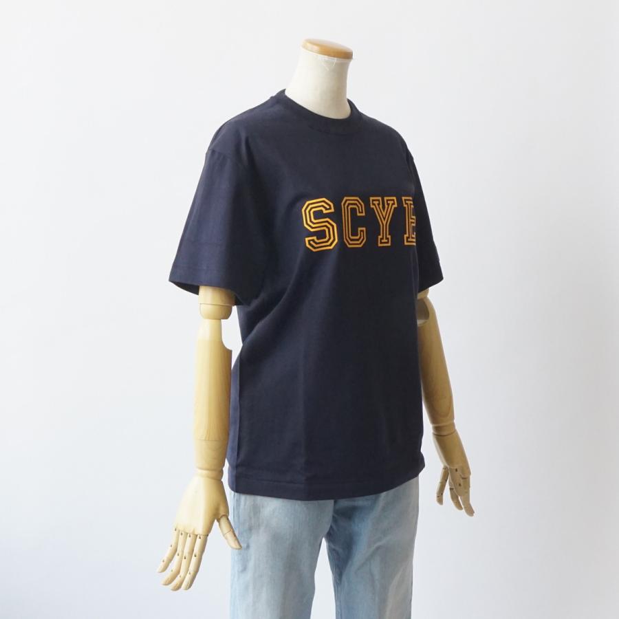 Scye 【sale セール20%off】Scye サイ/Logo-Flocked T-shirt 21701 : Here. - 通販 - Yahoo!ショッピング