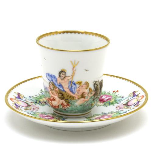 リチャードジノリ(Richard Ginori) デミタスカップ ポセイドン カポデモンテ ハンドメイド :Richard-Ginorig-mc-90500poseidon-c1a ...