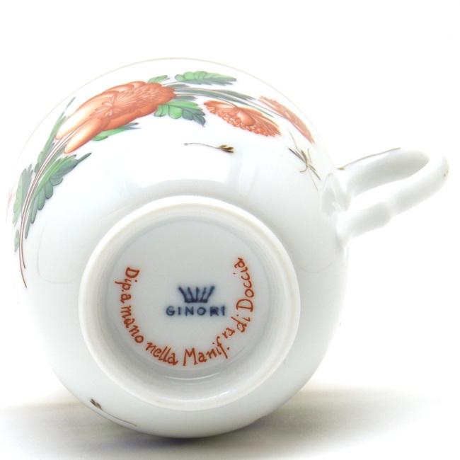 Richard Ginori リチャードジノリ(Richard Ginori) コーヒーカップ デュパキエの花 ミュージアムコレクション : Porcelain Gallery MET ...