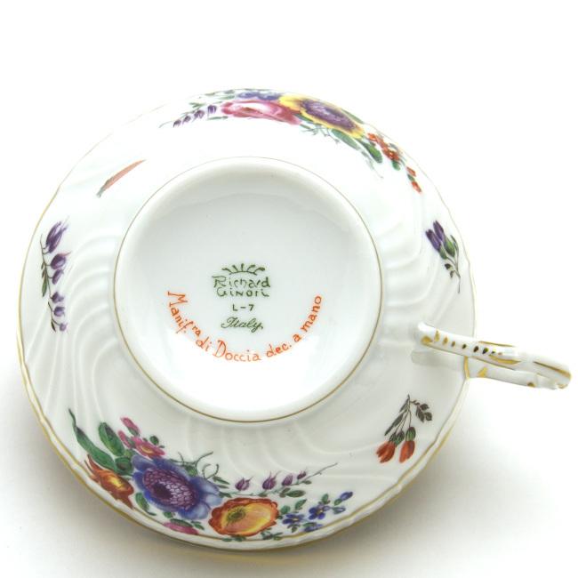 Richard Ginori リチャードジノリ(Richard Ginori) ティーカップ ベッキオ アラ ルスティカ 手描き : Porcelain Gallery MET - 通販 ...