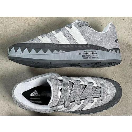 25cm HP6771 ADIDAS ADIMATIC NEIGHBORHOOD Solid Grey アディダス アディマティック ...