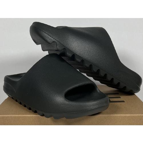 23.5cm ID5103 ADIDAS YEEZY SLIDE Dark Onyx アディダス イージー スライド ダーク オニキス ...