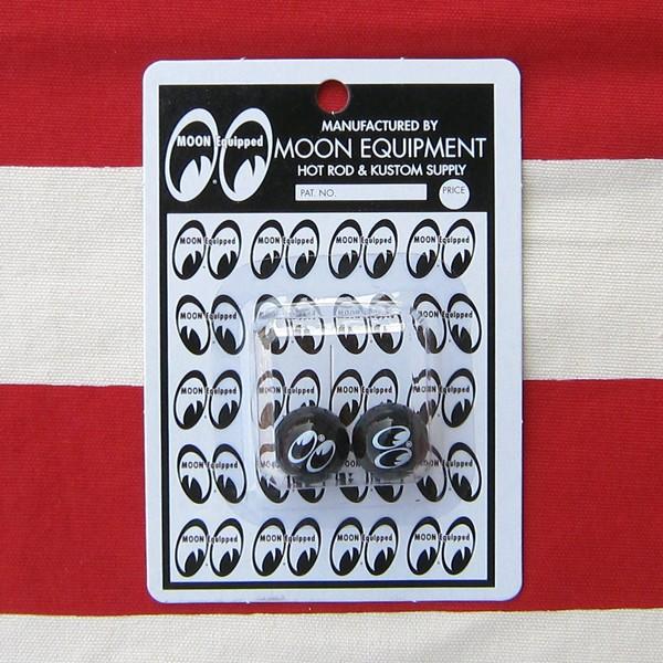 MOONEYES レターパックプラス対応 ムーンアイズ イクイップド エアバルブ キャップ 1ペア 黒色 ブラック 球体 丸 カーアクセサリー ドレスアップ カスタム : 雑貨屋Hermit ...