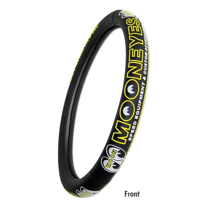 MOONEYES ムーンアイズ オリジナル ラバー ステアリング ホイール カバー ハンドルカバー ゴム製 カーアクセサリー 車内用品 対応サイズ直径約36.8〜38.1cm : 雑貨屋 ...