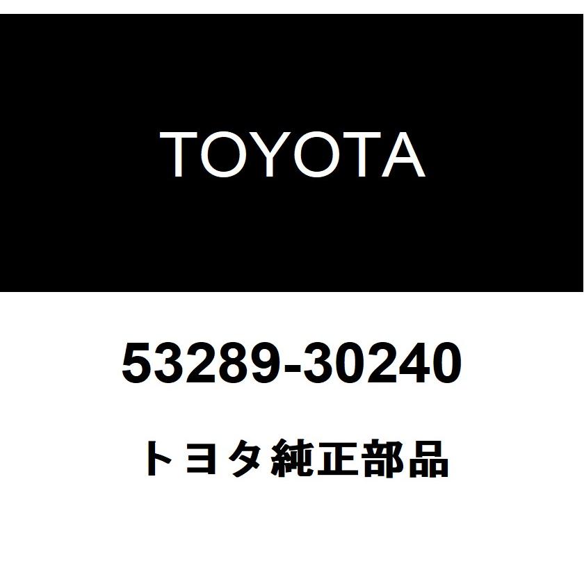 トヨタ トヨタ純正 ラジエータサポートオープニング カバー 53289-30240 : ヘックスストア - 通販 - Yahoo!ショッピング