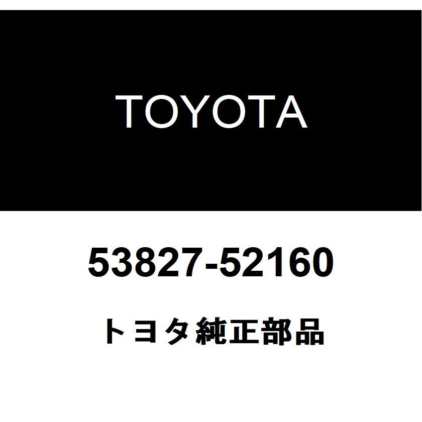 トヨタ（TOYOTA） トヨタ純正 フロントフェンダサイドパネル プロテクタ RH 53827-52160 : ヘックスストア - 通販 ...