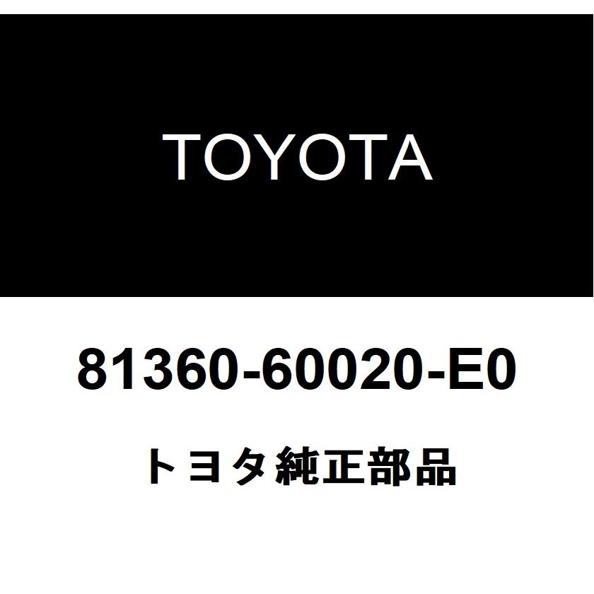 トヨタ（TOYOTA） トヨタ純正 ルーム ランプASSY NO.1 81360-60020-E0 : ヘックスストア - 通販 ...