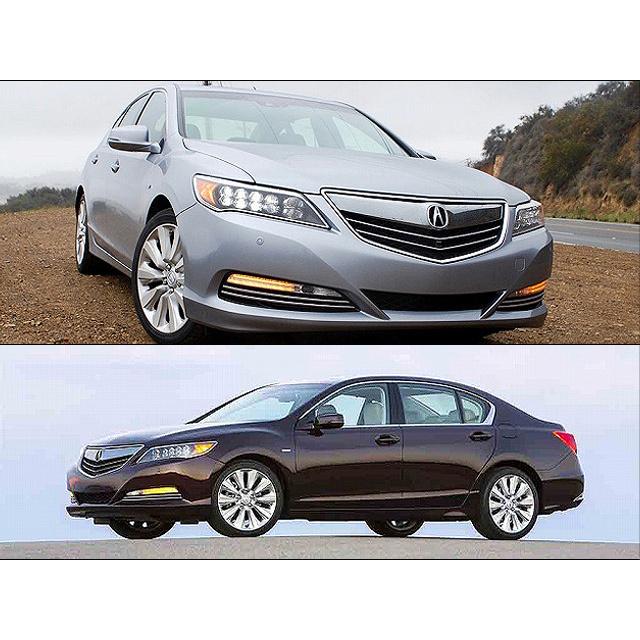 レジェンドKC2【ACURA】アキュラRLXハイブリッド純正USフロントグリル3点セット(16-17yモデル)/USDM北米仕様HYBRIDシンボルAマーク仕様USA :ACU-RLX-KC2 ...