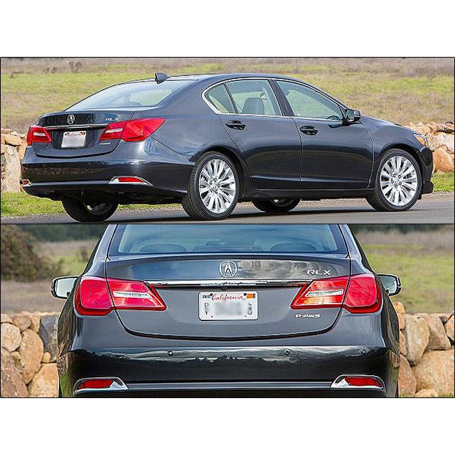 レジェンドKC2前期【ACURA】アキュラRLX純正USエンブレムセット-リア2点(16-17yモデル)/USDM北米仕様ホンダLEGENDハイブリッドAマーク仕様 :ACU-RLX-KC2 ...