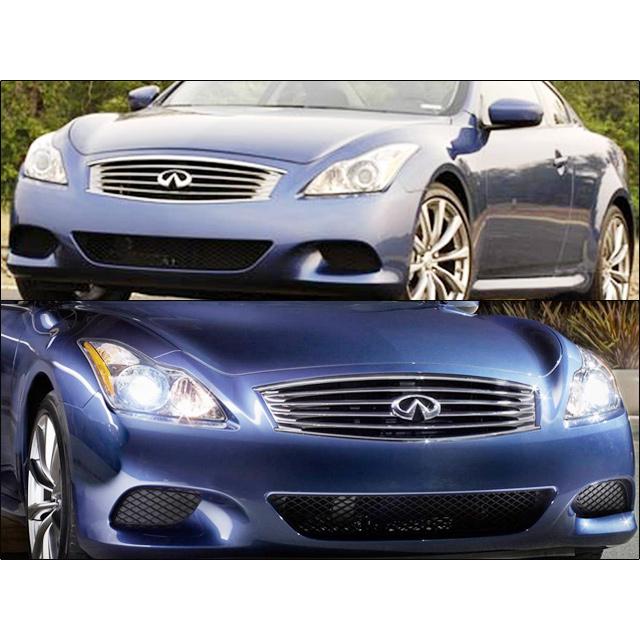 スカイラインV36クーペ前期【INFINITI】インフィニティG37S純正USアウターグリル-フロント左右/USDM北米仕様CKV36フロントバンパー内 : ジョンフラット町田店 - 通販 ...