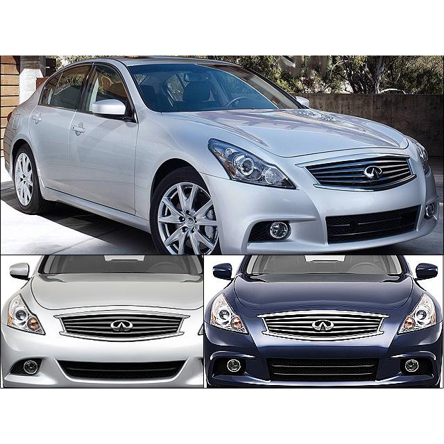 スカイラインV36セダン後期【INFINITI】インフィニティG37純正フロントグリルUSエンブレム(10-14yモデル)/USDM北米仕様USAシンボルマーク :INF-GSD-V36 ...