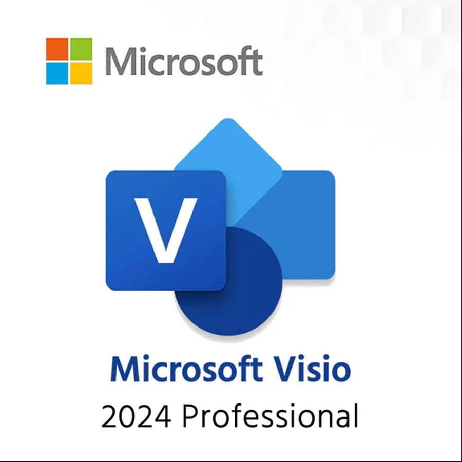 マイクロソフト Microsoft Visio 2024 Professional Windows 64bit 永続版 オフィス ワード 再インストール可能 日本語版 ダウンロード版 認証保証 ...