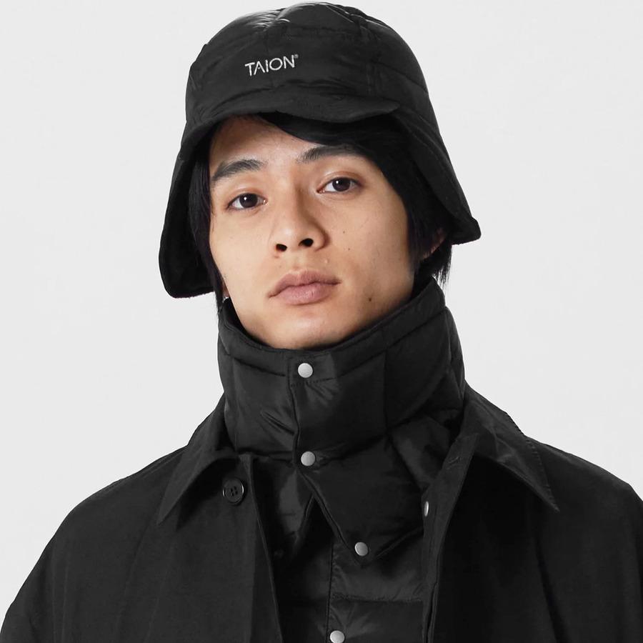 TAION タイオン ダウンネックウォーマー 203A Taion ベーシック Basic Down Neck Warmer ユニセックス ダウン ネック ウォーマー : フレッドペリー ...