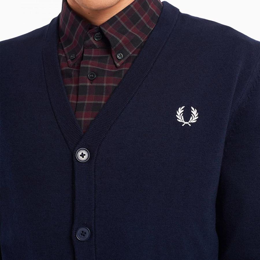 フレッドペリー Fredperry カーディガン K9551 クラッシックカーディガン Classic Cardigan 無地 9551 Fred Perry フレッド ペリー メンズ ...