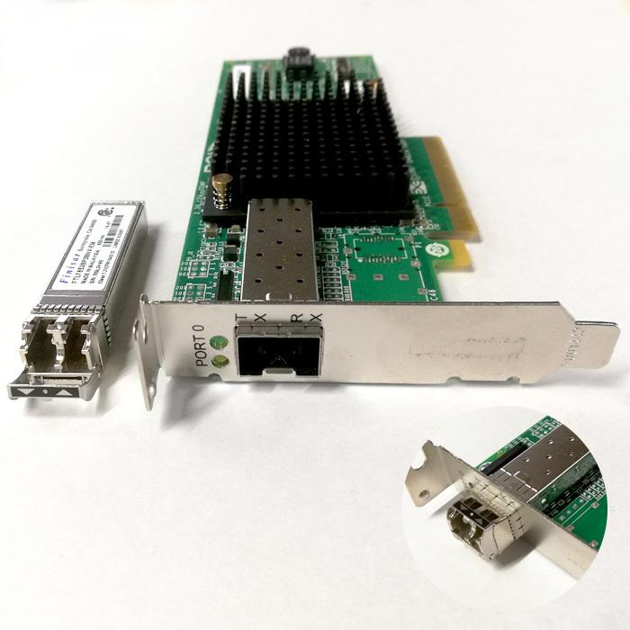 富士通 中古 ファイバーチャネルカード LPE1250 8Gbps FC-HBA SFPセット サーバー用 PCI-Express対応 ...