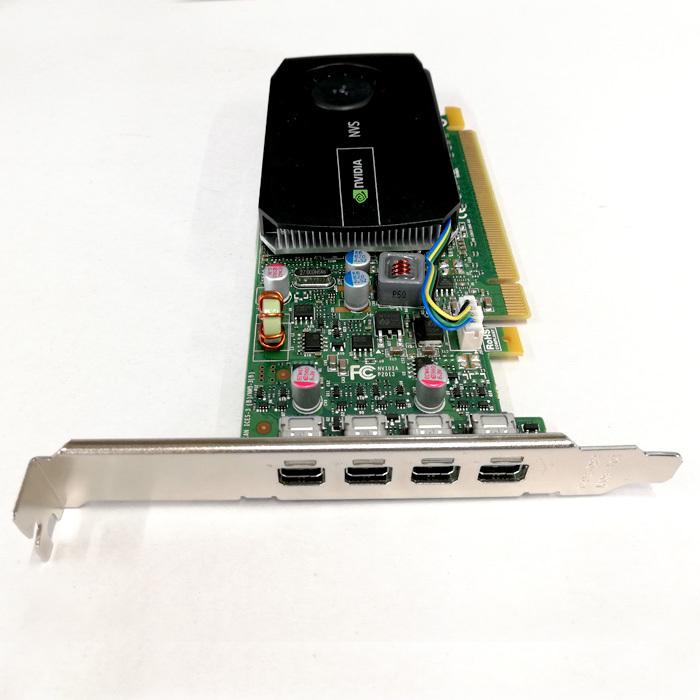 中古 NVIDIA NVS 510 エヌビディア 2GB GFX GDDR3 4-ミニ mini DisplayPort フル PCIエクスプレス VCNVS510DP-PB グラフィック ...