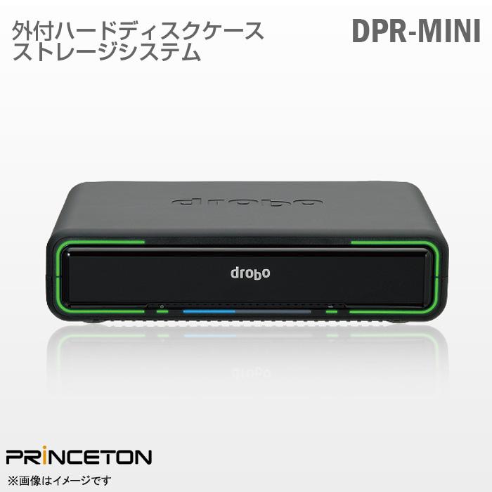 PRINCETON 中古 未使用品 美品 ストレージシステム Drobo Mini ハードディスクドライブケース 2.5インチ HDD SSD ...