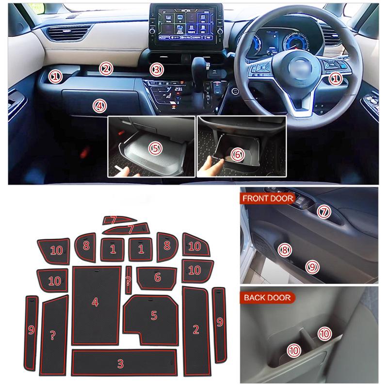 ルークス B4系 ekクロススペース ekスペース B30系 アクセサリー ドアミラーガーニッシュ ドアミラーカバー NR102 :NR102:H3Yオートアクセサリー - 通販 ...