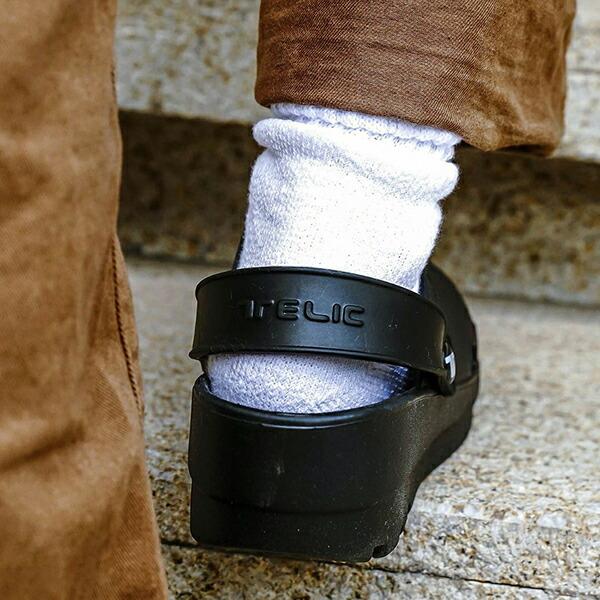 TELIC（テリック） サンダル コンフィーサボ ブラック 黒 リカバリー レディース メンズ ドクターズ サボ クロッグ TELIC ...