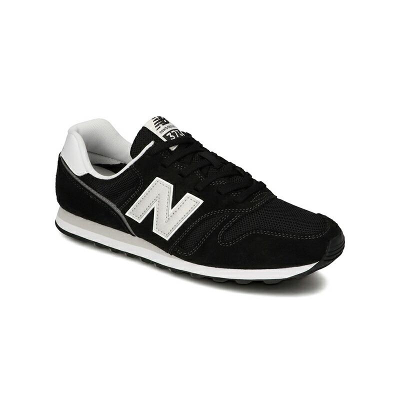 New Balance NEW BALANCE ML373 KB2 BLACK ニューバランス 373 ブラック/シルバー 黒 銀 レディース メンズ スニーカー ランニングシューズ 定番 ...