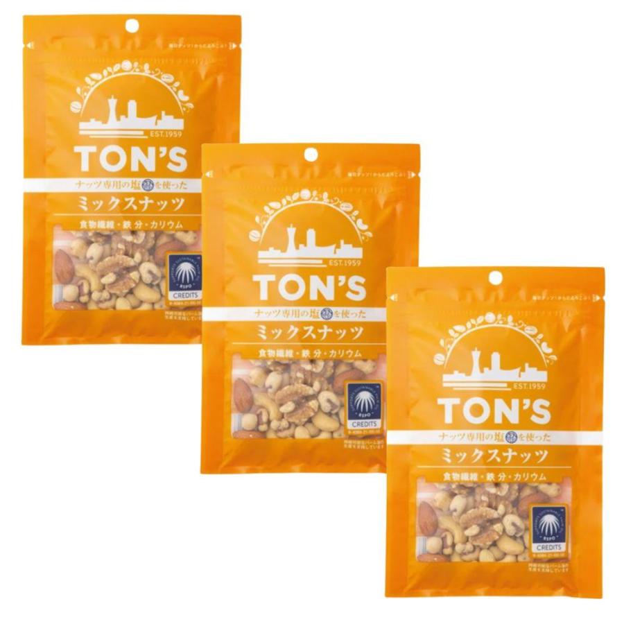 ナッツ ミックスナッツ 塩味 東洋ナッツ トンズ 110g×3袋 : shiomix3 : お菓子のFavoLy - 通販 - Yahoo!ショッピング