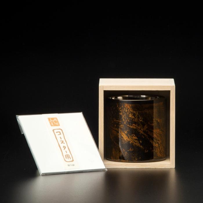 匠の技のコラボ 漆磨 シーマ 白檀 2重構造 ロックカップ ストレート 黒 ( 名入れ ) : 373-0070n : ハイセレクト - 通販 ...