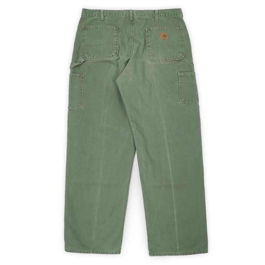 カーハート Carhartt 00s ダブルニー ダックペインターパンツ MOS B136 ワーク USA アメリカ 古着 (-4539) モスグリーン W36 L32 : Hi-smile ...