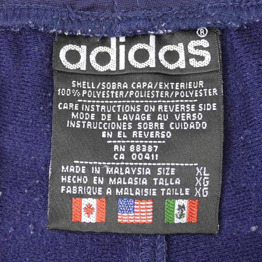 アディダス adidas 90s トラックパンツ ジャージ トレフォイル ロゴ刺繍 ATP USA ヴィンテージ 古着(-4921) ネイビー / 紺 XL : Hi-smile - 通販 ...