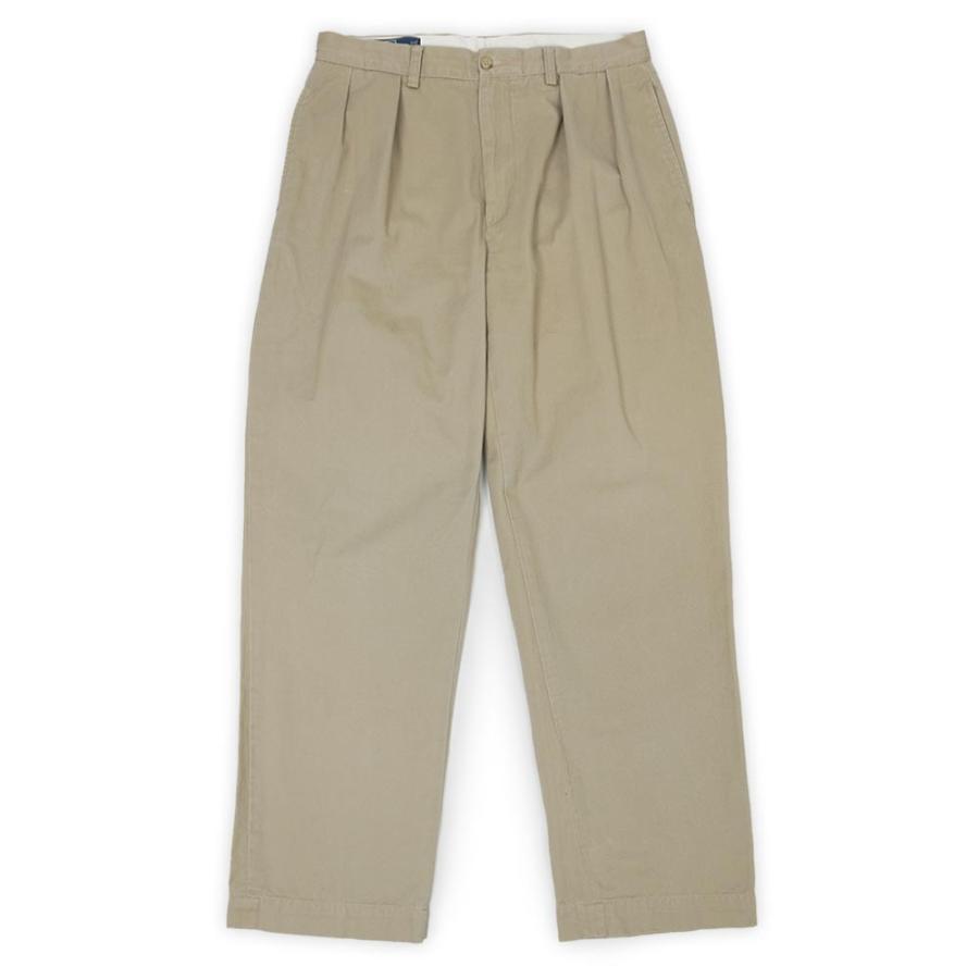 ポロラルフローレン POLO RALPH LAUREN 90s ANDREW PANT 2タック チノパンツ アンドリューパンツ (-5143 ...