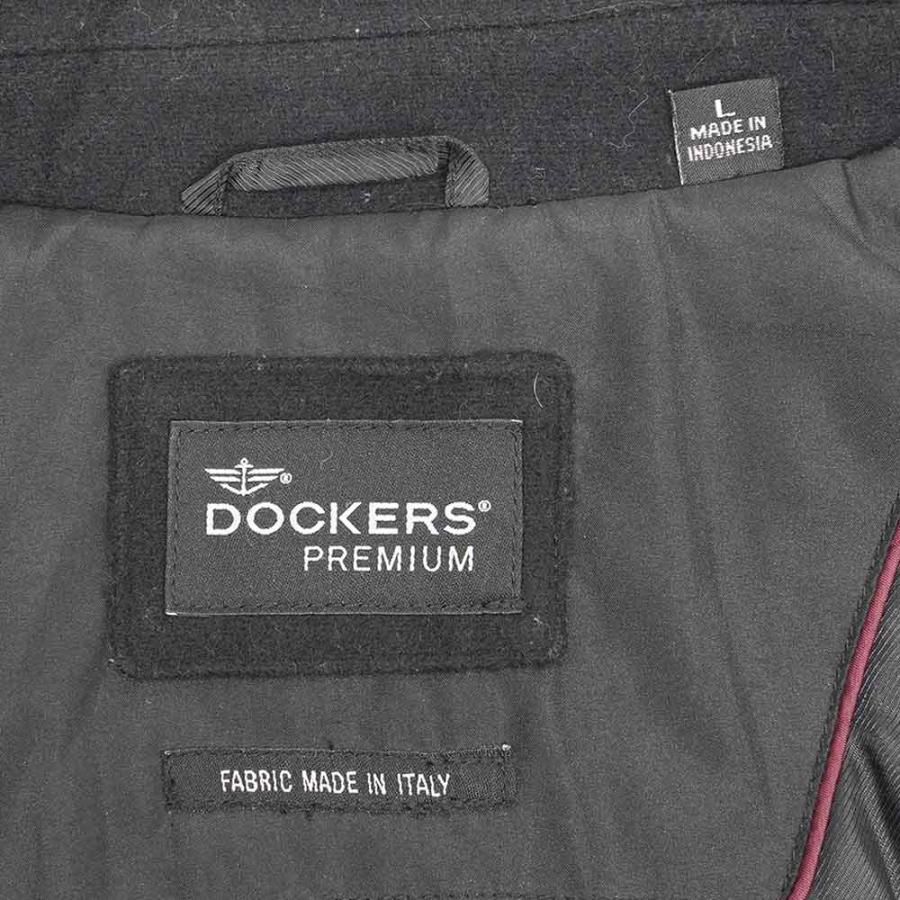 ドッカーズ DOCKERS 00s ウールスポーツジャケット ブルゾン リーバイス ビンテージ Y2K 古着 (-4151) ブラック / 黒 L : Hi-smile - 通販 ...