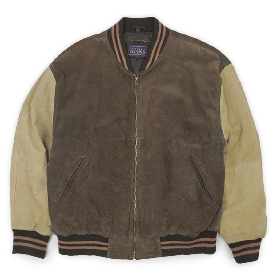 ベーシックエディションズ BASIC EDITIONS 90s ヌバックスタジャン フルジップ 珍品 ヴィンテージ (-4696) ブラウン×ベージュ L : Hi-smile - 通販 ...