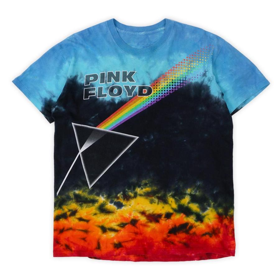ピンクフロイド PINK FLOYD 00s LIQUID BLUE リキッドブルー バンドTシャツ ロックT タイダイ染め 古着 (-8925) L : Hi-smile - 通販 ...