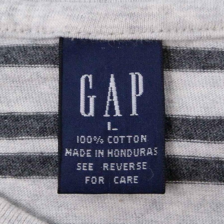 オールドギャップ OLD GAP 90's マルチボーダー柄 ポケットTシャツ ポケT 旧タグ ヴィンテージ (-9155) グレー×ブラック L : Hi-smile - 通販 ...