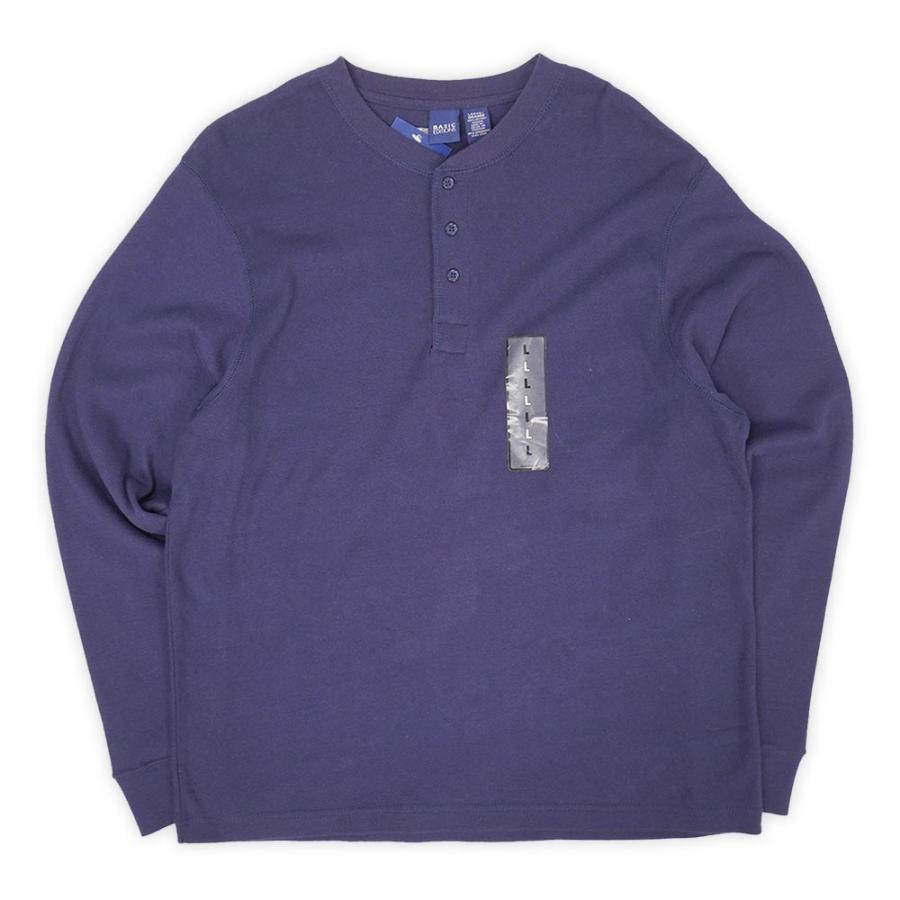 BASIC EDITIONS 未使用 デッドストック 00s ヘンリーネックカットソー ロンT 長袖Tシャツ 無地 (-4270) ネイビー / 紺 L : Hi-smile - 通販 ...
