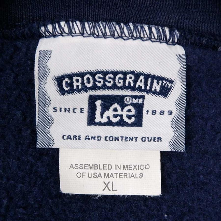 リー Lee 90's リバースウィーブタイプ スウェット 企業 ロゴ刺繍 ワンポイント USA 古着 トレーナー (-7053) ネイビー / 紺 XL : Hi-smile - 通販 ...