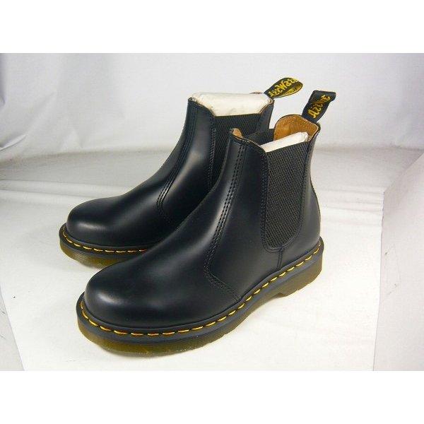 訳あり品 ドクターマーチン 2976 チェルシー ブーツ 24.0cm UK5.0 ブラック R22227001 男性用兼女性用 DR.MARTENS CHELSEA BOOT (dm289 ...