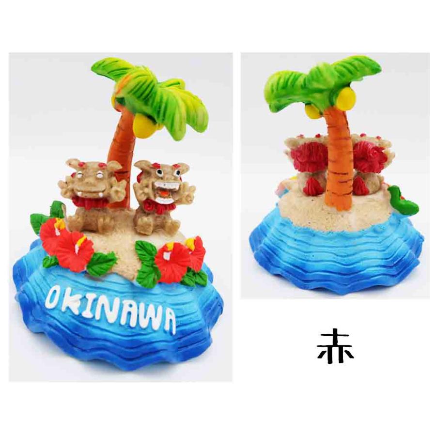 やしの木シーサー : si-sa04 : 沖縄百貨店ハイビスカス - 通販 - Yahoo!ショッピング