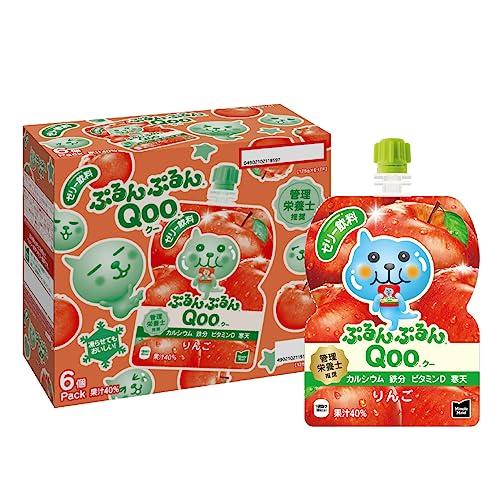 コカ・コーラ ミニッツ メイド ぷるんぷるんQoo りんご 125gパウチ×6袋 : qrw172014019562157 : イビスコ ...