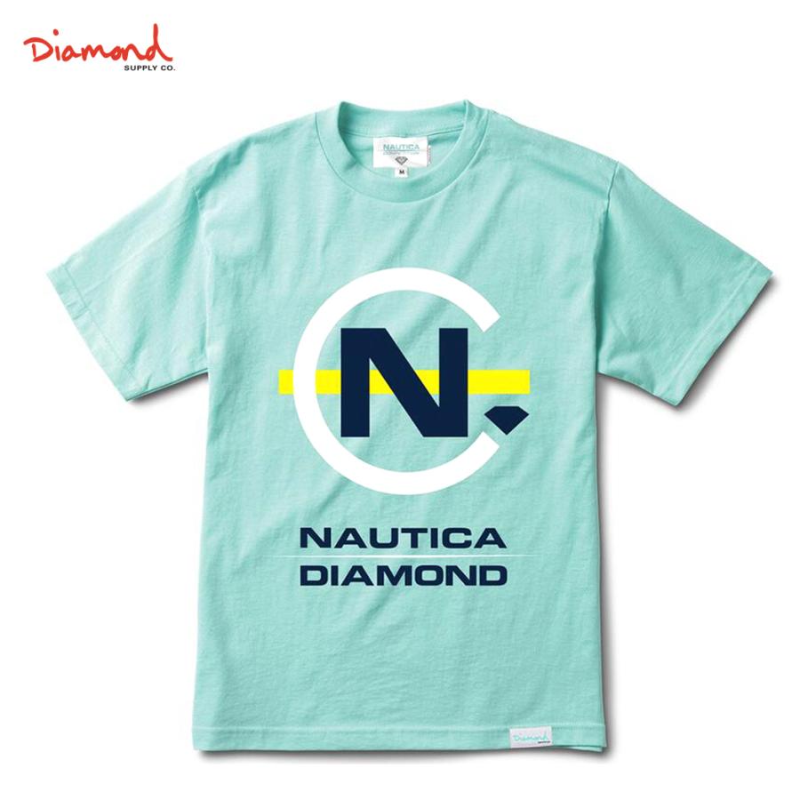 Diamond Supply Co. ダイアモンドサプライ DIAMOND SUPPLY CO. CLOCKED TEE Tシャツ BLUE ...