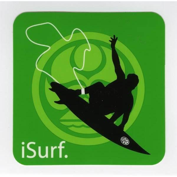 HICステッカー iSurf : ALOHAGROUND - 通販 - Yahoo!ショッピング