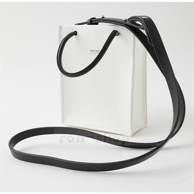 MOUSSY マウジー バッグ ポシェット ショルダーメッセンジャーハンドバッグ 正方形バッグ可愛い :moup-1:日髙ストア - 通販 ...