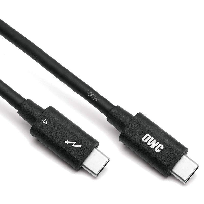 国内正規品 OWC Thunderbolt 4 / USB-C Cable （OWC サンダーボルト 4 / USB-C ケーブル） Thu ...