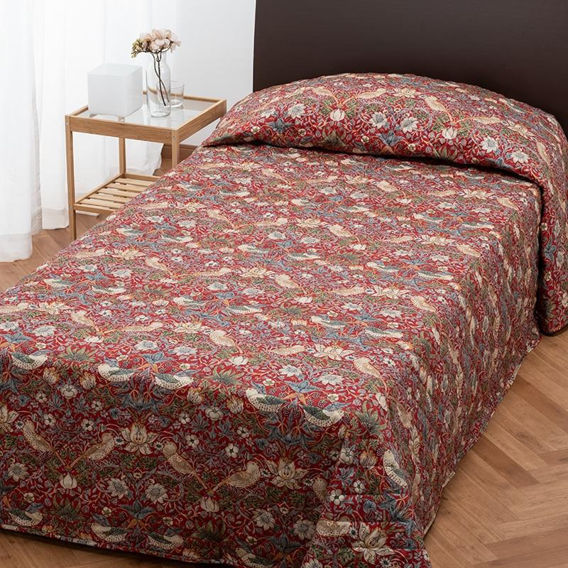 西川 モリスギャラリー ベッドスプレッド シングル 185×275cm 日本製 MG3604 PG53192600 : 飛騨高山のふとん屋 - 通販 - Yahoo!ショッピング