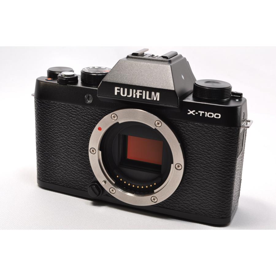 FUJIFILM 富士フイルム ミラーレス一眼 X-T100 レンズキット ブラック 中古 : カメラのヒデヨシ - 通販 - Yahoo!ショッピング