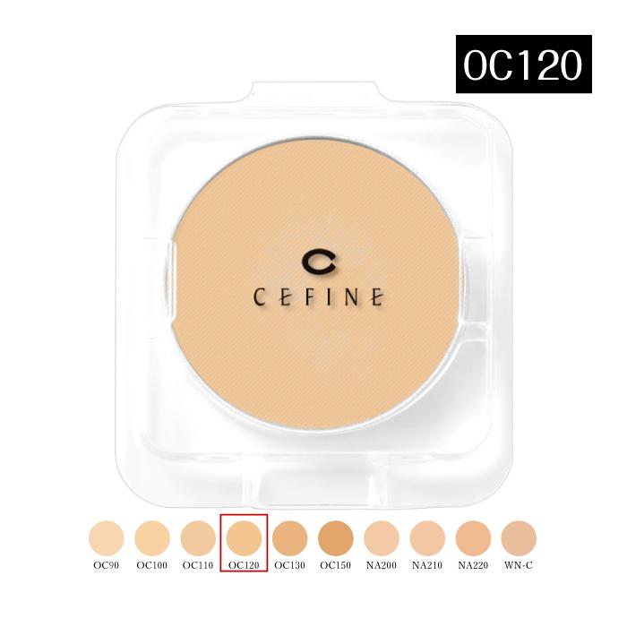 CEFINE セフィーヌ ファンデーション OC120 シルクウェット パウダー レフィル カバー力 シルク肌 : 東麻布モール - 通販 - Yahoo!ショッピング