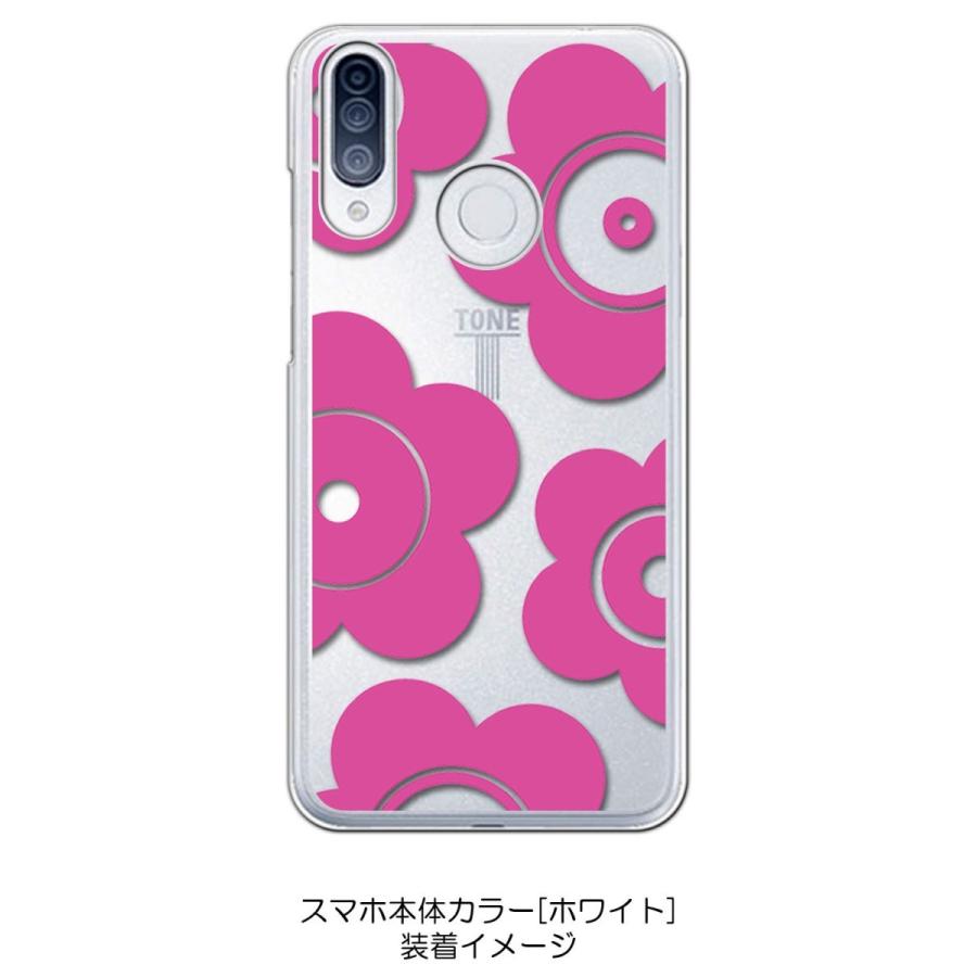 TONE e20 トーンe20 tonee20 クリア ハードケース t026-ピンク 花柄 マリメッコ風 スマホ ケース スマートフォン カバー カス : high - 通販 - Yahoo ...