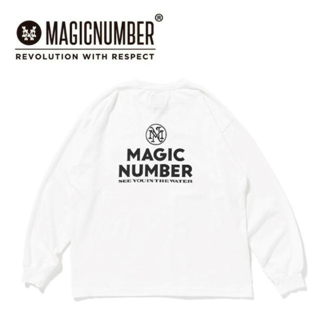 MAGICNUMBER マジックナンバー STOCK LOGO US COTTON L/S T-SHIRT ストックロゴUSロングスリーブティーシャツ 25SS-MN008【 長袖 ロンT ...